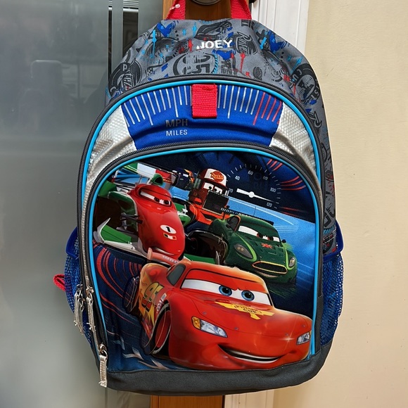 Disney | Accessories | Nwt Disneys Cars Large Backpack | Poshmark